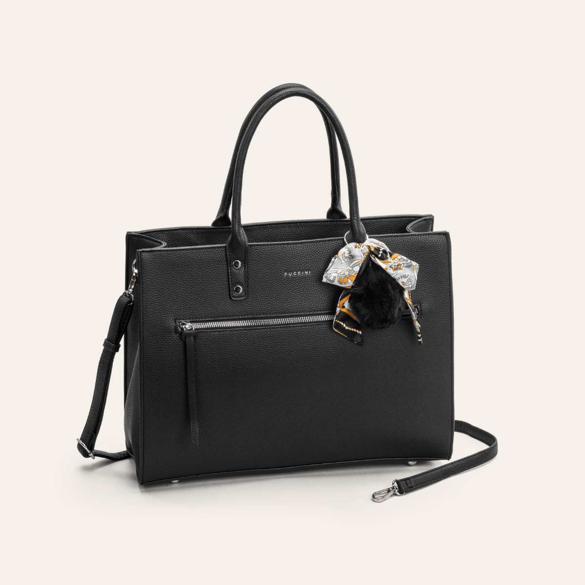 Tote Bag Anna Puccini Svart – Tønnesen 1937